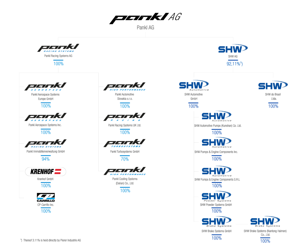 Group structure - Pankl AG